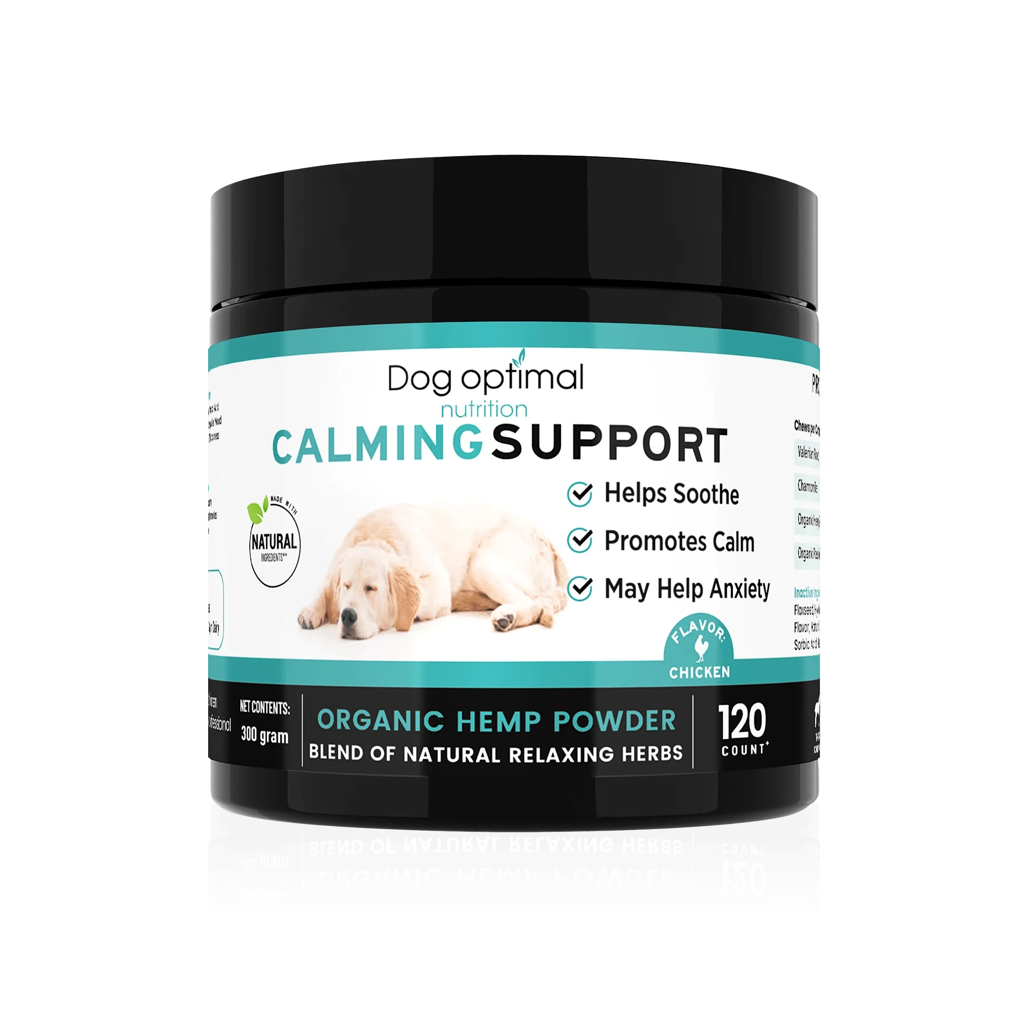 Calming Support supplementen voor uw hond | Dog Optimal